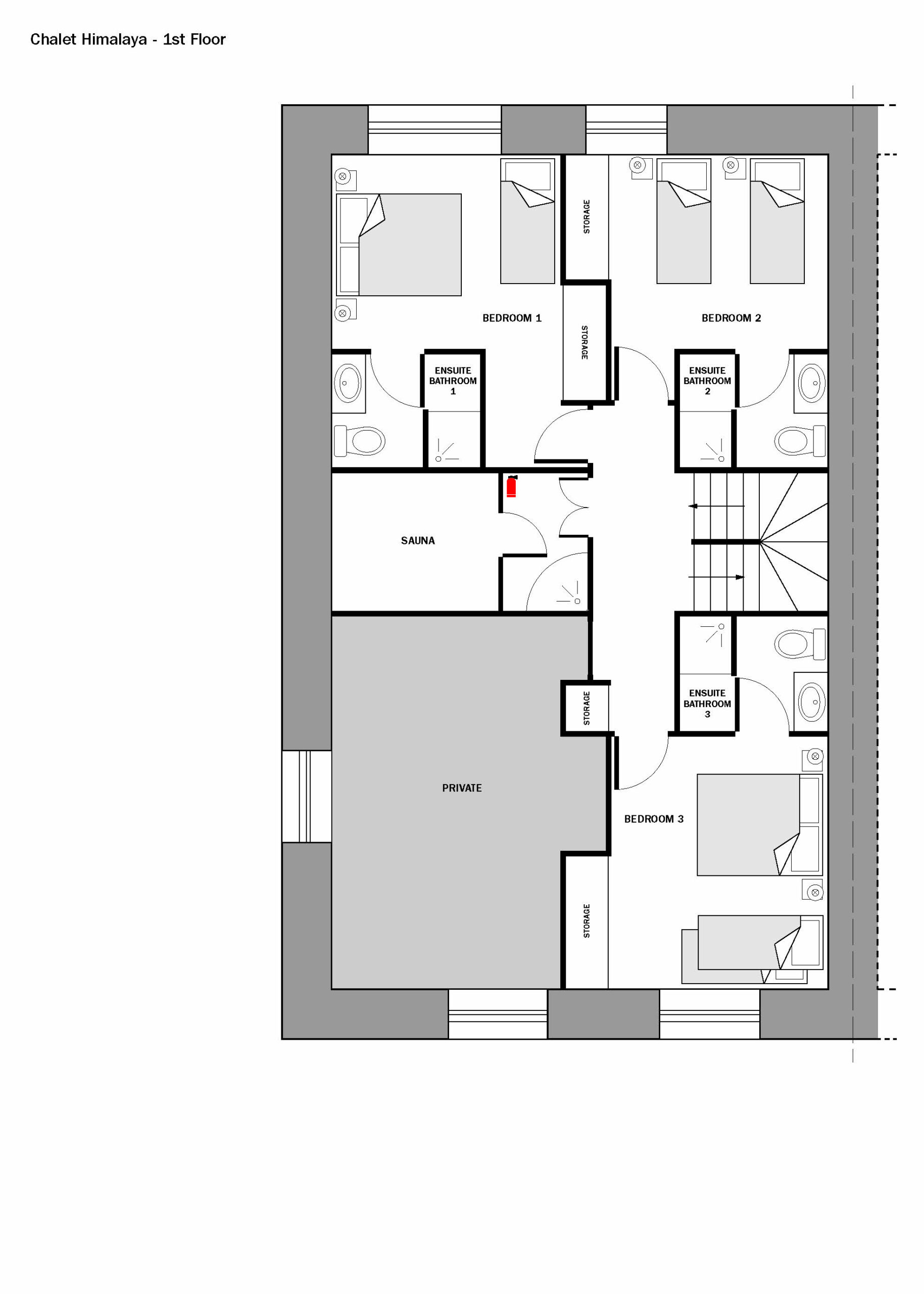 Peisey-Vallandry Chalet Floor Plans - Go Alpine Chalets